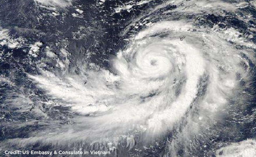 Typhoon Noru rips through South-East Asia as it moves to Thailand via Laos