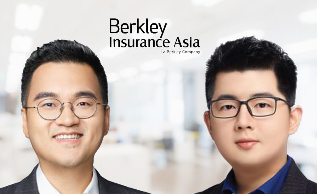 Berkley Insurance Asia promotes Owen Yin and Jack Zhao in China