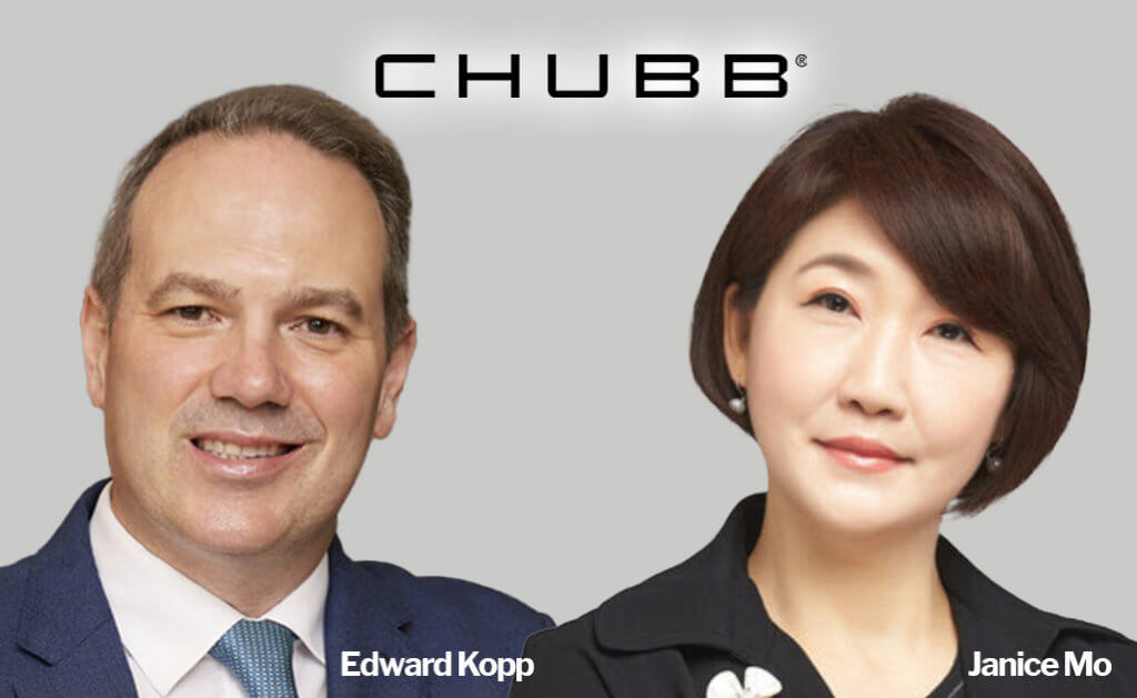 Chubb announces new country heads for Japan, Korea