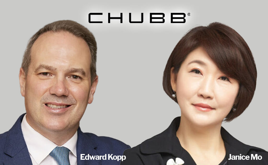 Chubb announces new country heads for Japan, Korea