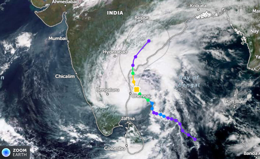 Southern India braces for Cyclone Michaung
