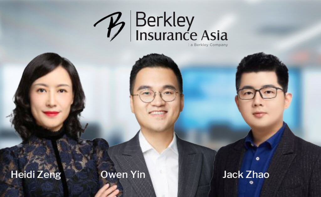 Berkley Insurance Asia restructures leadership to prepare for cyber growth