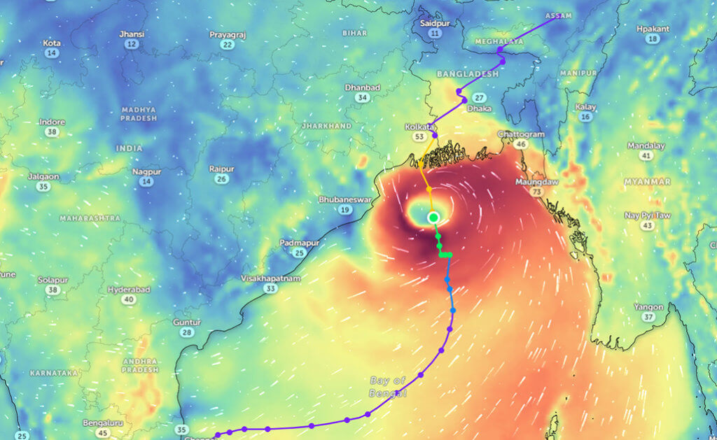 Cyclone Remal floods villages, cuts power, shuts airports in Bangladesh ...