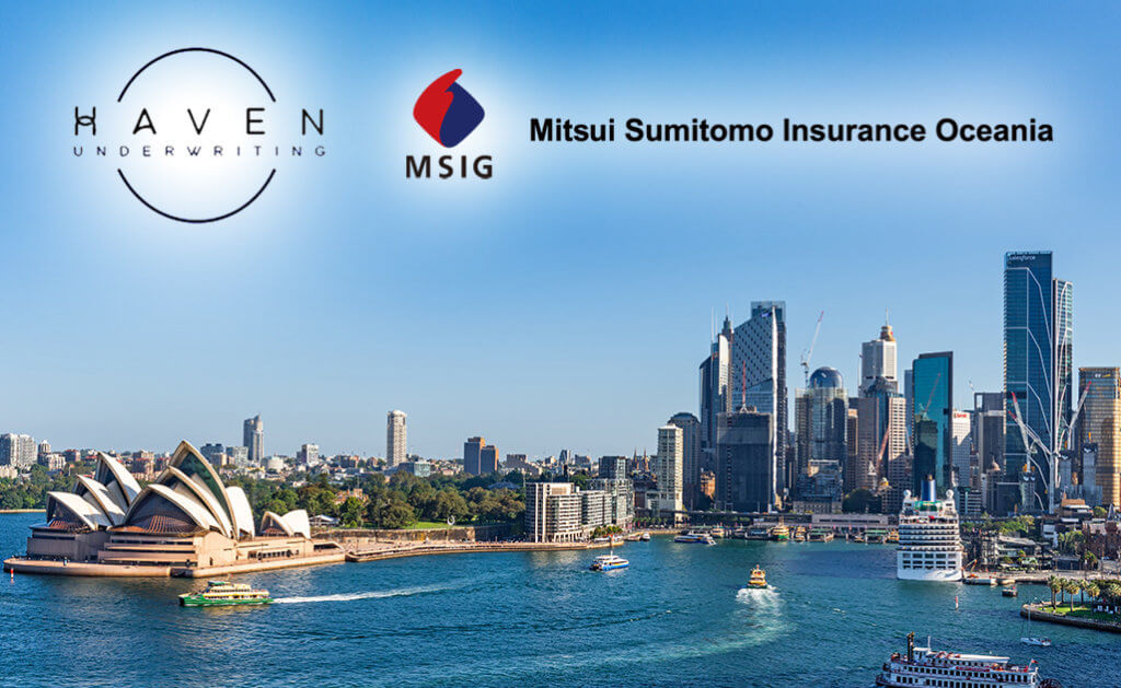 Mitsui Sumitomo-backed Haven Underwriting launches in Australia