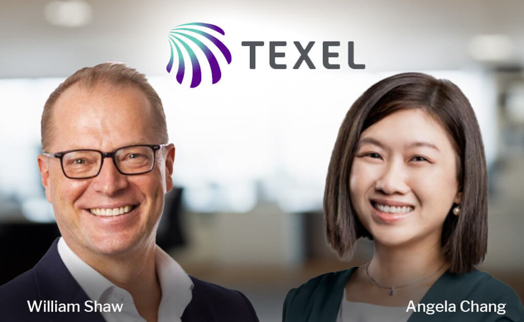 Texel names Angela Chang Asia MD as William Shaw assumes global role