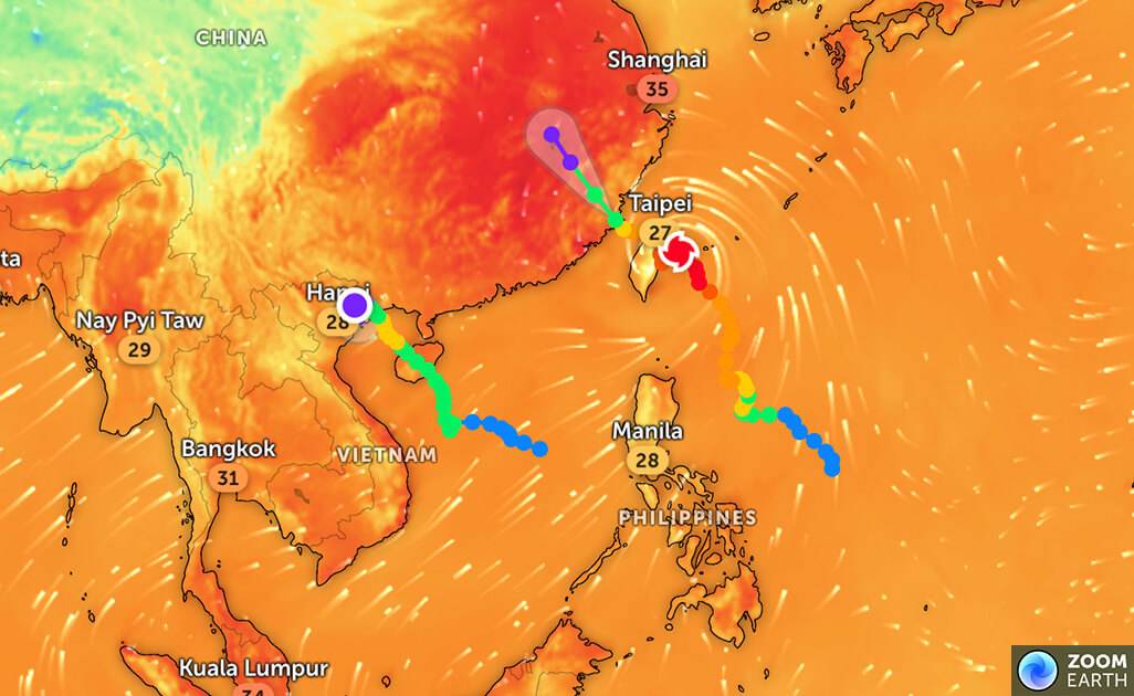 Typhoon Gaemi triggers flooding and landslide in mainland China, leads ...