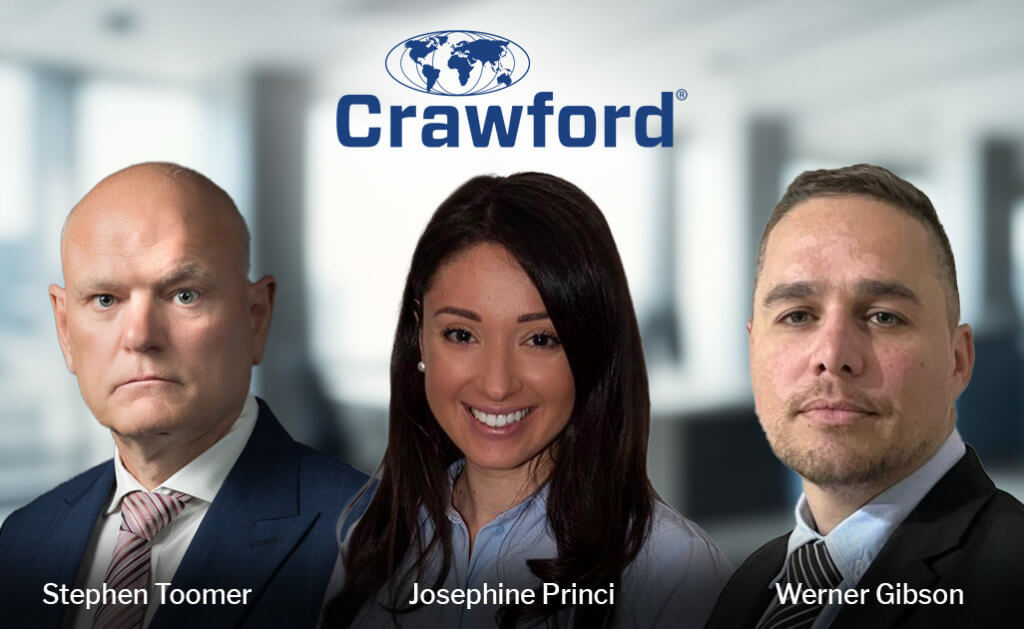 Crawford strengthens Australia operation with three senior hires