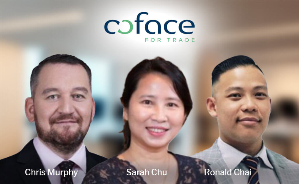 Coface continues APAC management rejig with 3 appointments