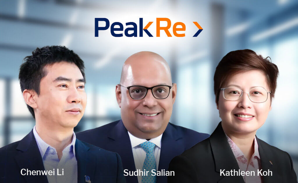 Peak Re promotes trio to managing directors