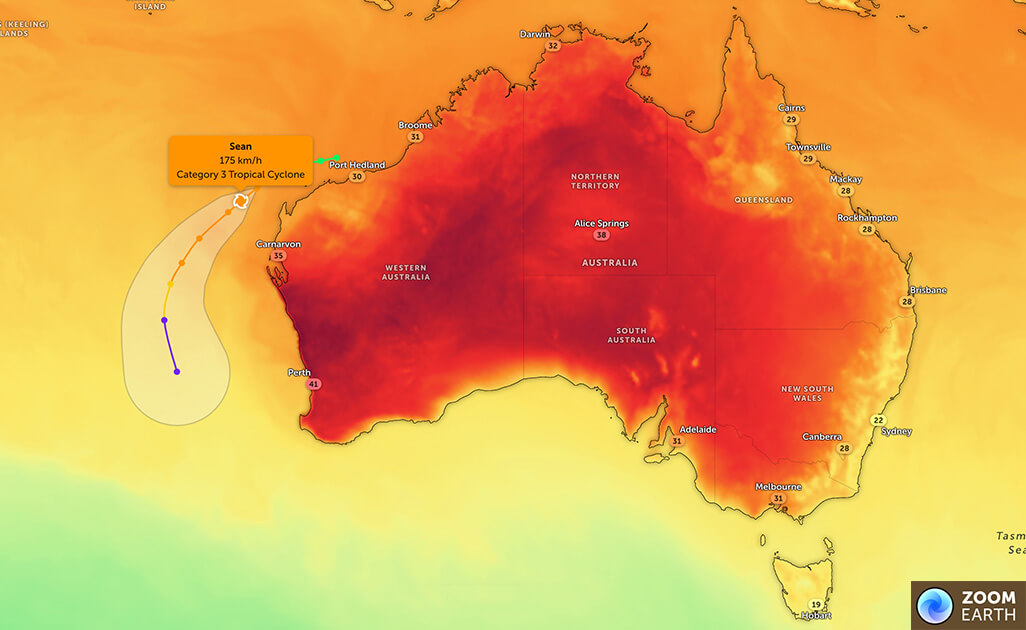 ARPC declares cyclone event as Cyclone Sean strengthens to category 4