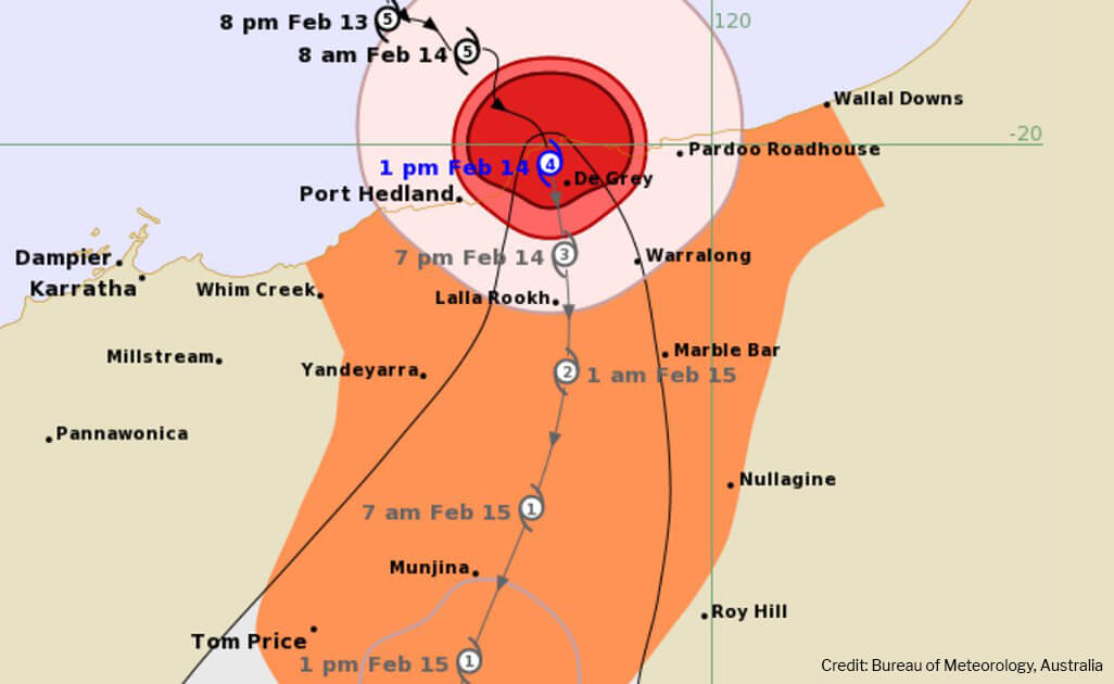 Cyclone Zelia losses to be minimal for Australia's self-insured iron ...