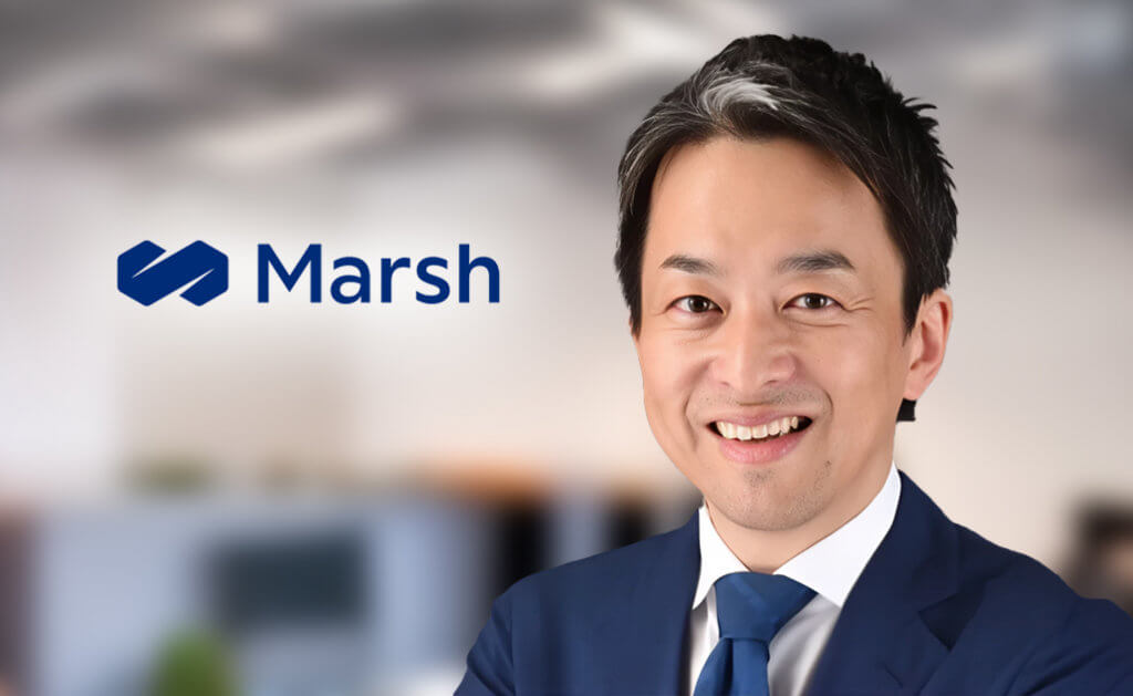 Keisuke Miura promoted to corporate, commercial leader for Marsh Japan