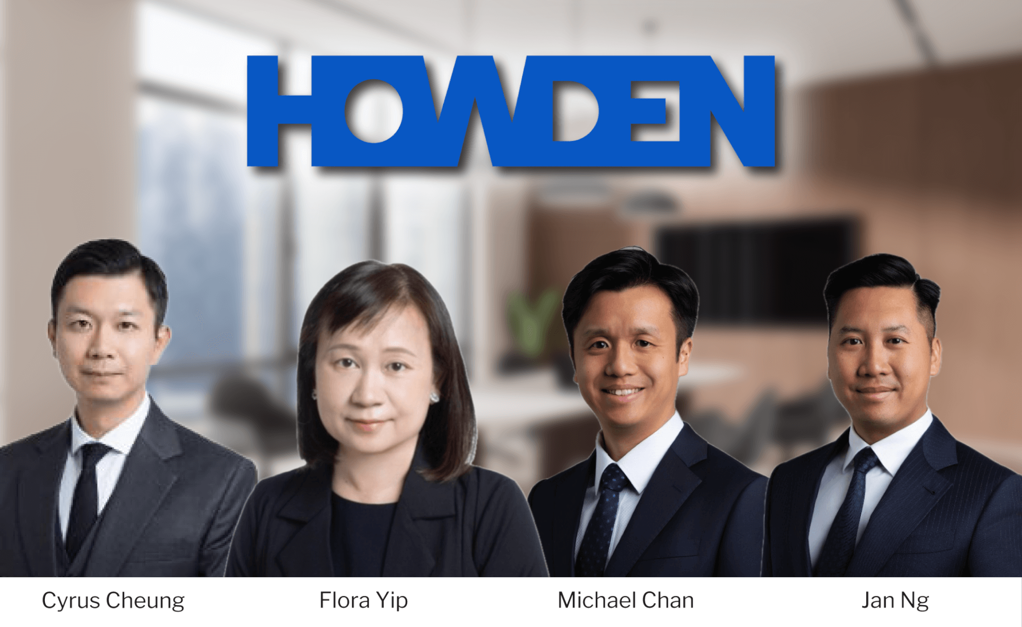 Howden boosts business development, employee benefits teams as quartet join