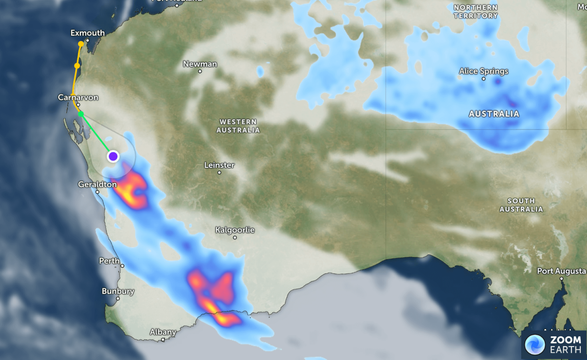 Ex-Tropical Cyclone Mitchell downgraded after crossing Western ...