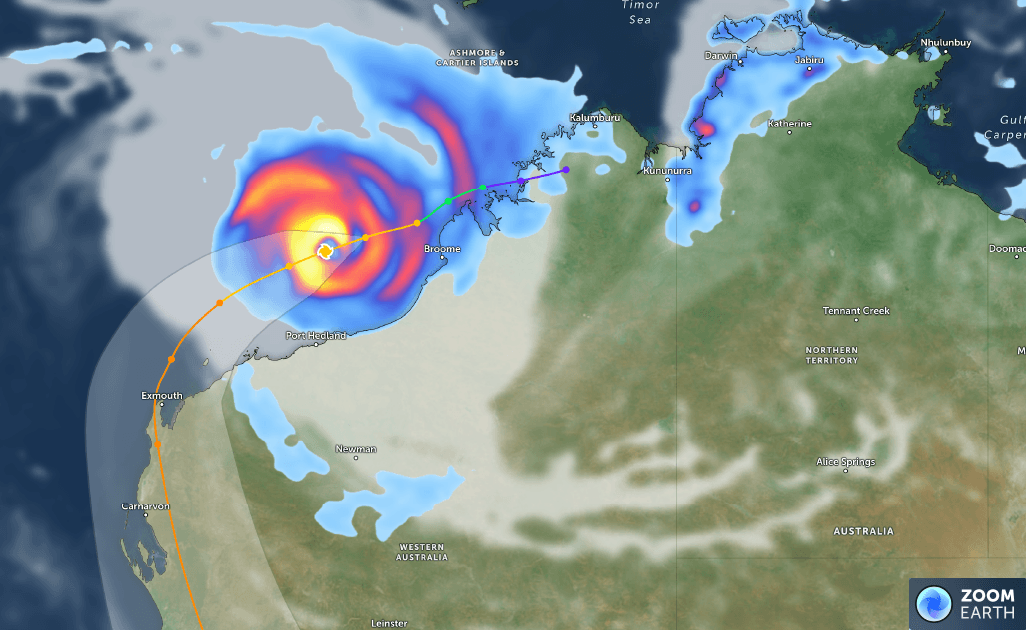 Tropical Cyclone Narelle re-intensifies off WA coast, ARPC declares new ...